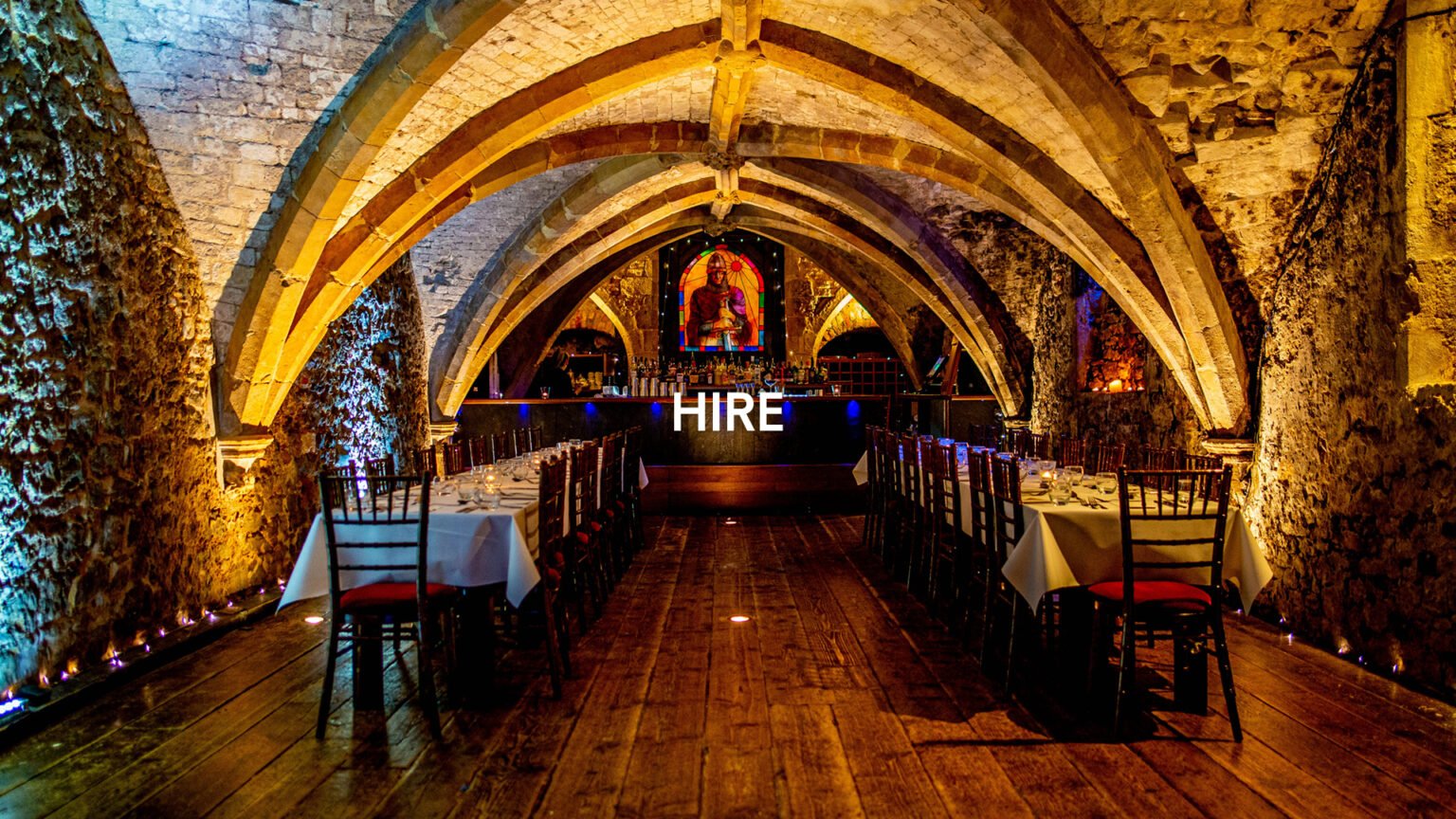 Hire – The George Vaults