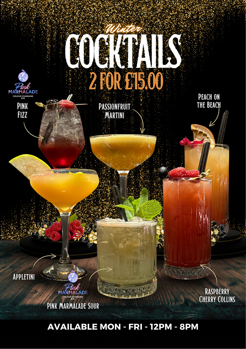 Menus – The George Vaults