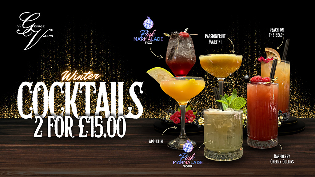 Menus – The George Vaults